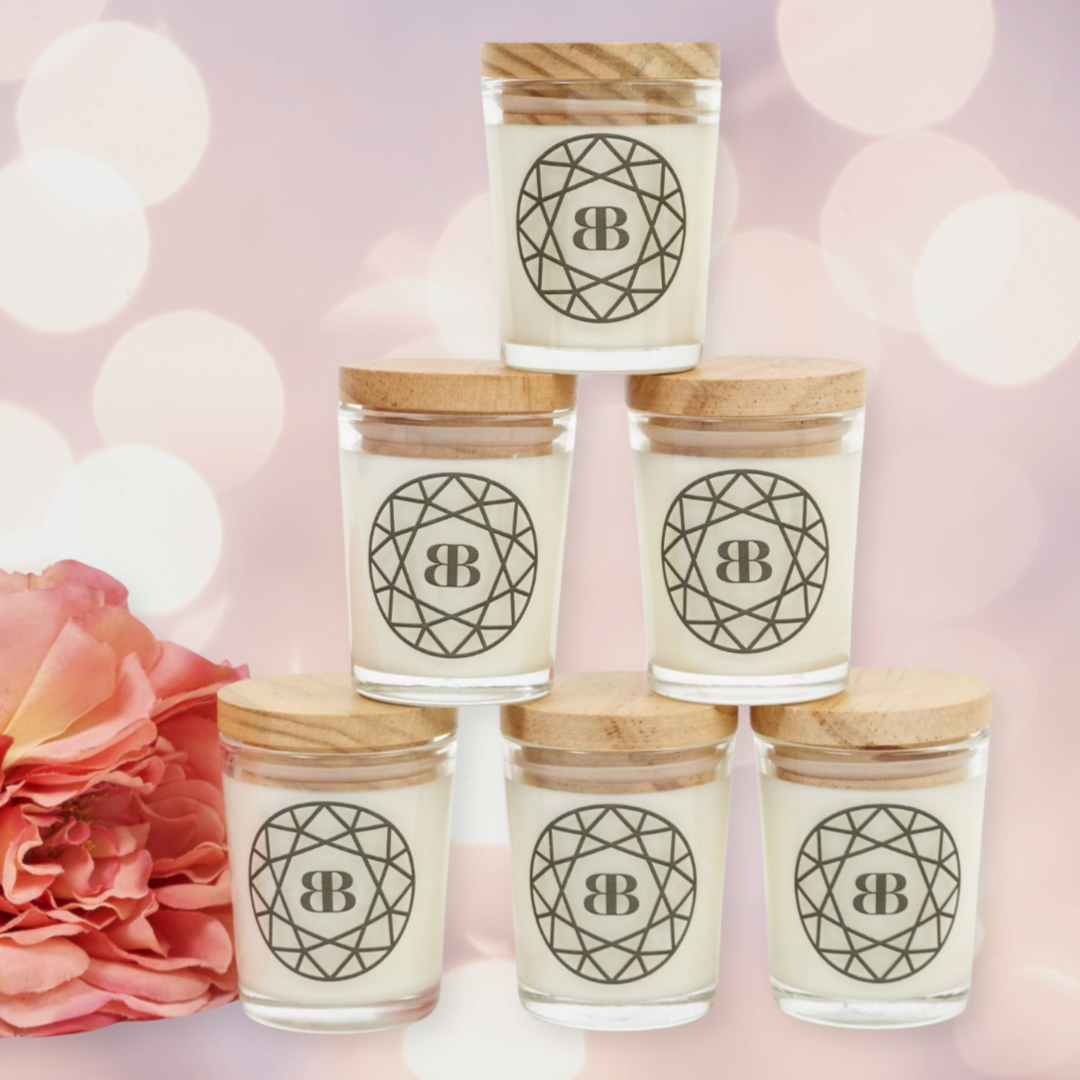 Mini Soy Candles - The Bridal Box Co - Bridal Party Gift Boxes